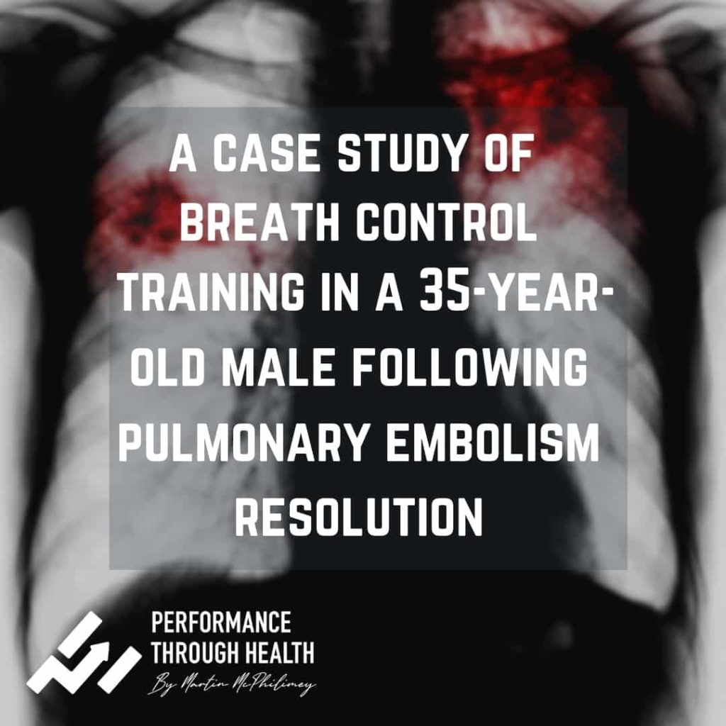 A Case Study of Breath Control Training in a 35-Year-Old Male Following ...